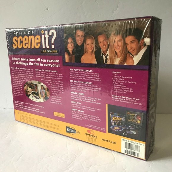 Warner Bros. | Media | Friends Scene It The Dvd Game 205 Fun Game Night ...